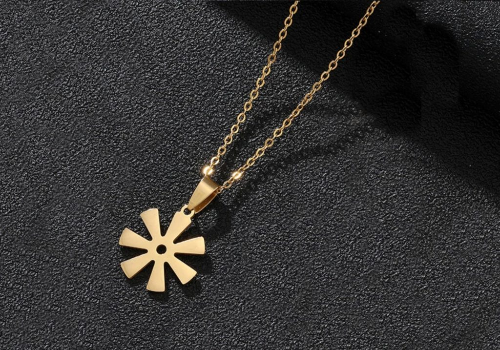 Ananse Ntontan Ghana Adinkra Symbol Silver and Gold Pendant Necklace – Zedi